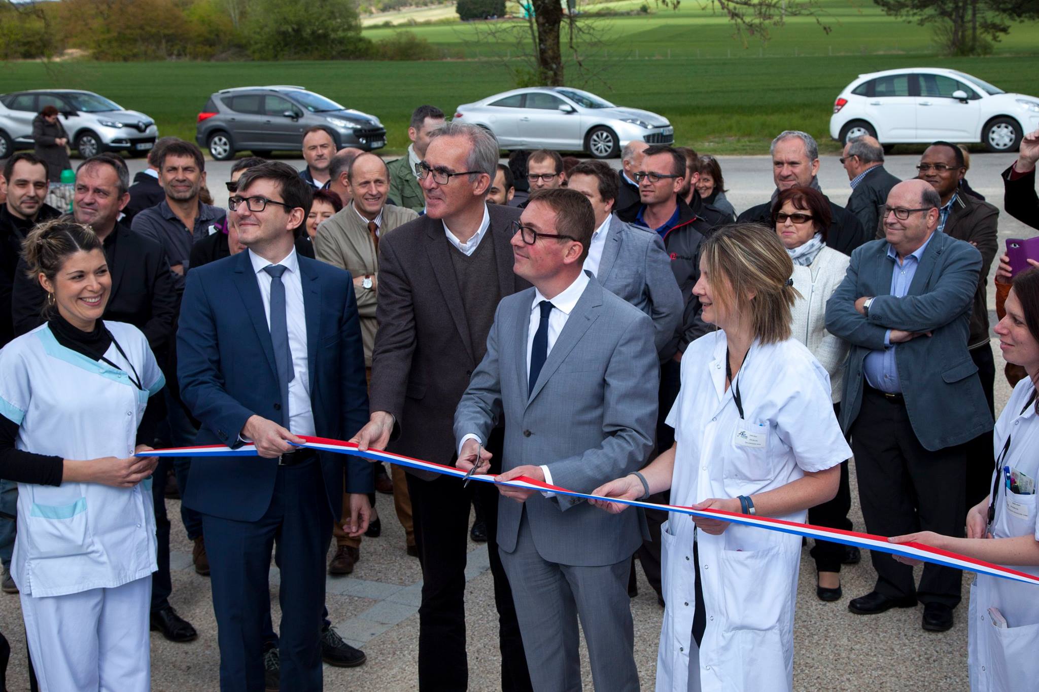 Inauguration du nouveau bâtiment sur le site de Désandrouins ...